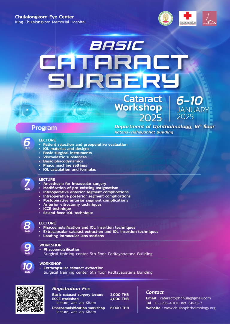 Basic Cataract Surgery Workshop 2025 And Advanced Cataract Surgery ...